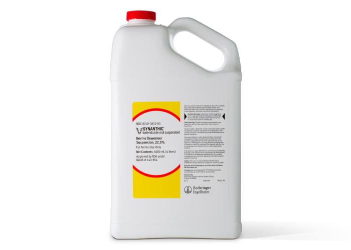 Synanthic® (oxfendazole oral suspension) | Boehringer Ingelheim Animal ...